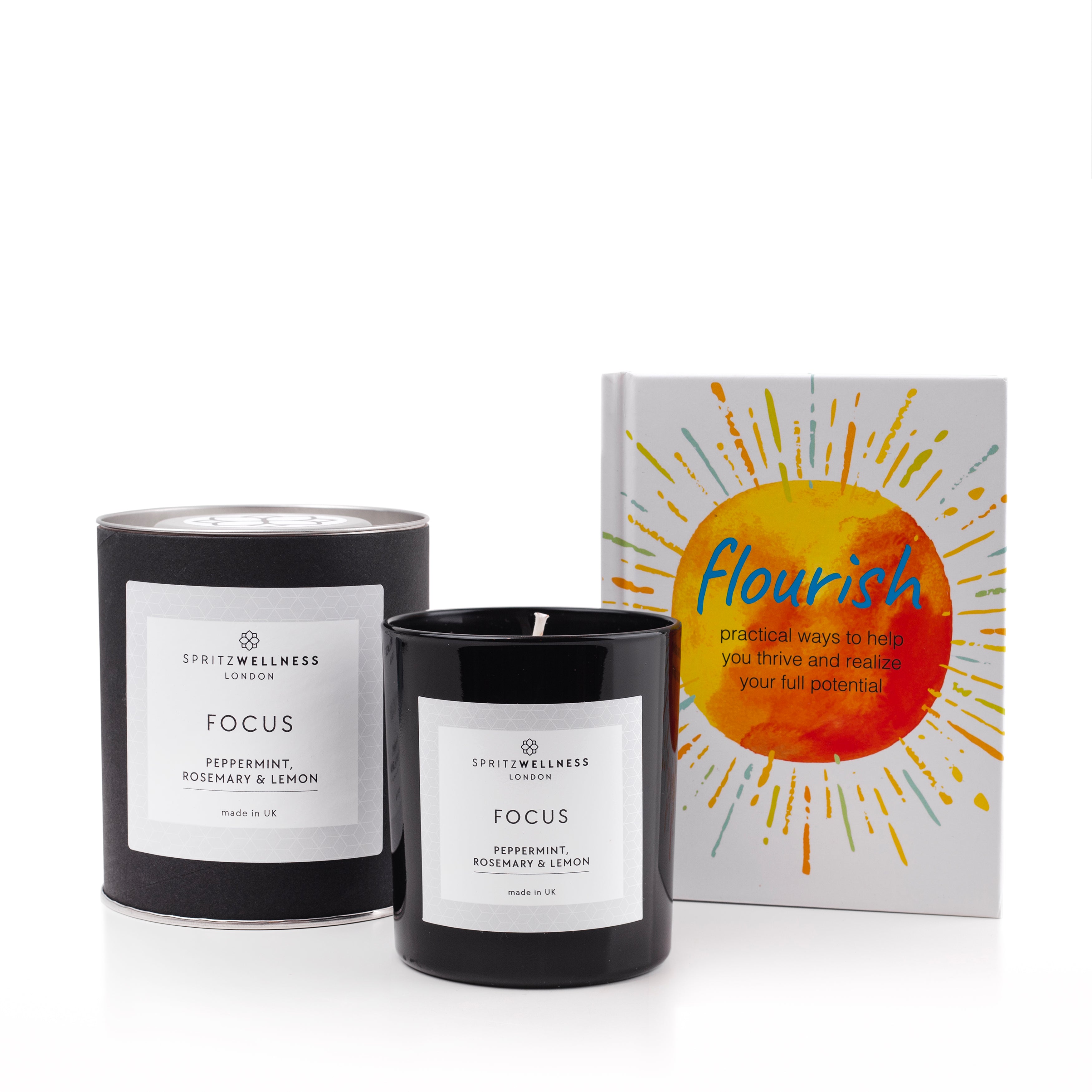 Book Club Focus and Flourish - Spritz Wellness